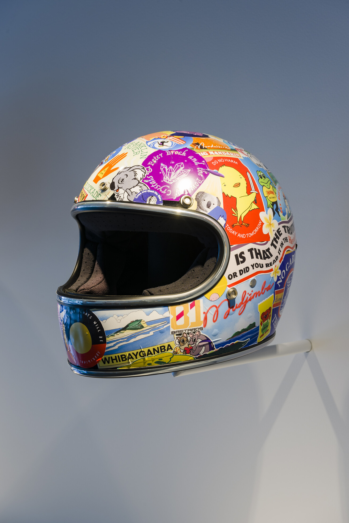 Full Face (Stickers happen), 2020